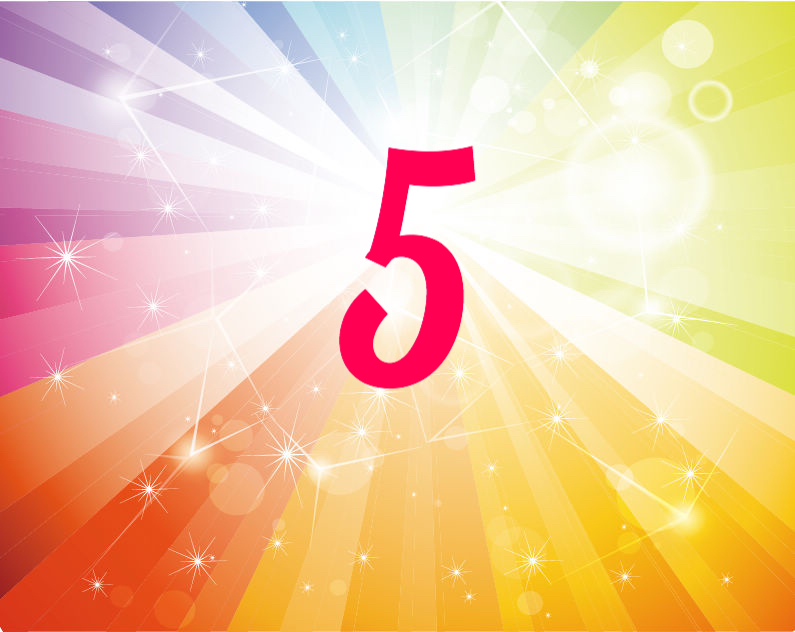 5 Is The Magic Number Rosieglo